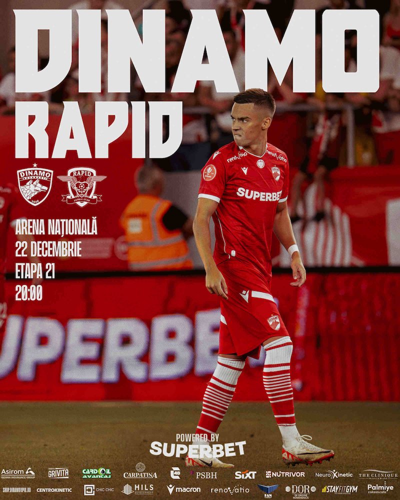 Superliga - Etapa 21 - Dinamo Bucuresti - FC Rapid 1923